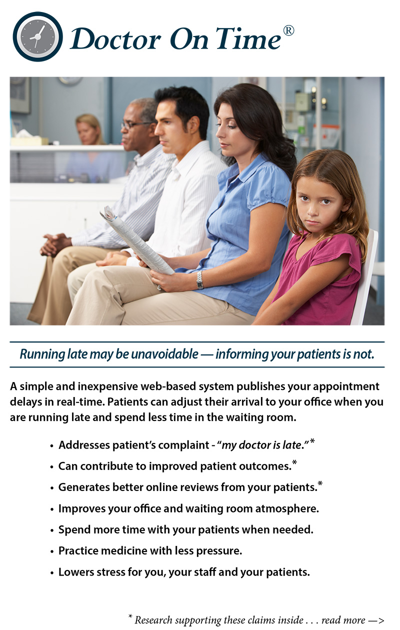 Doctor-on-Time | Running late may be unavoidable, but informing your ...